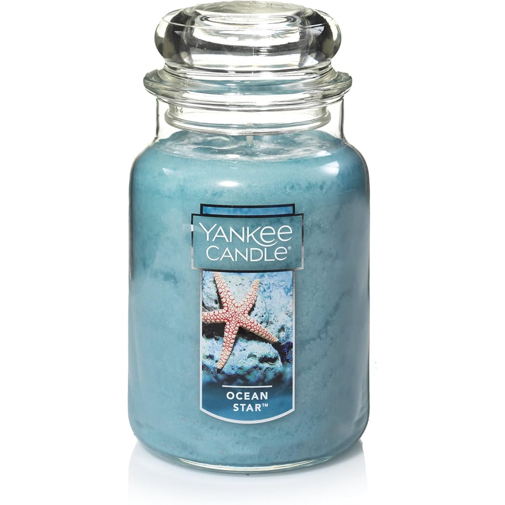 Yankee Candle Ocean Air Scented Jar 22oz - Walmart.com