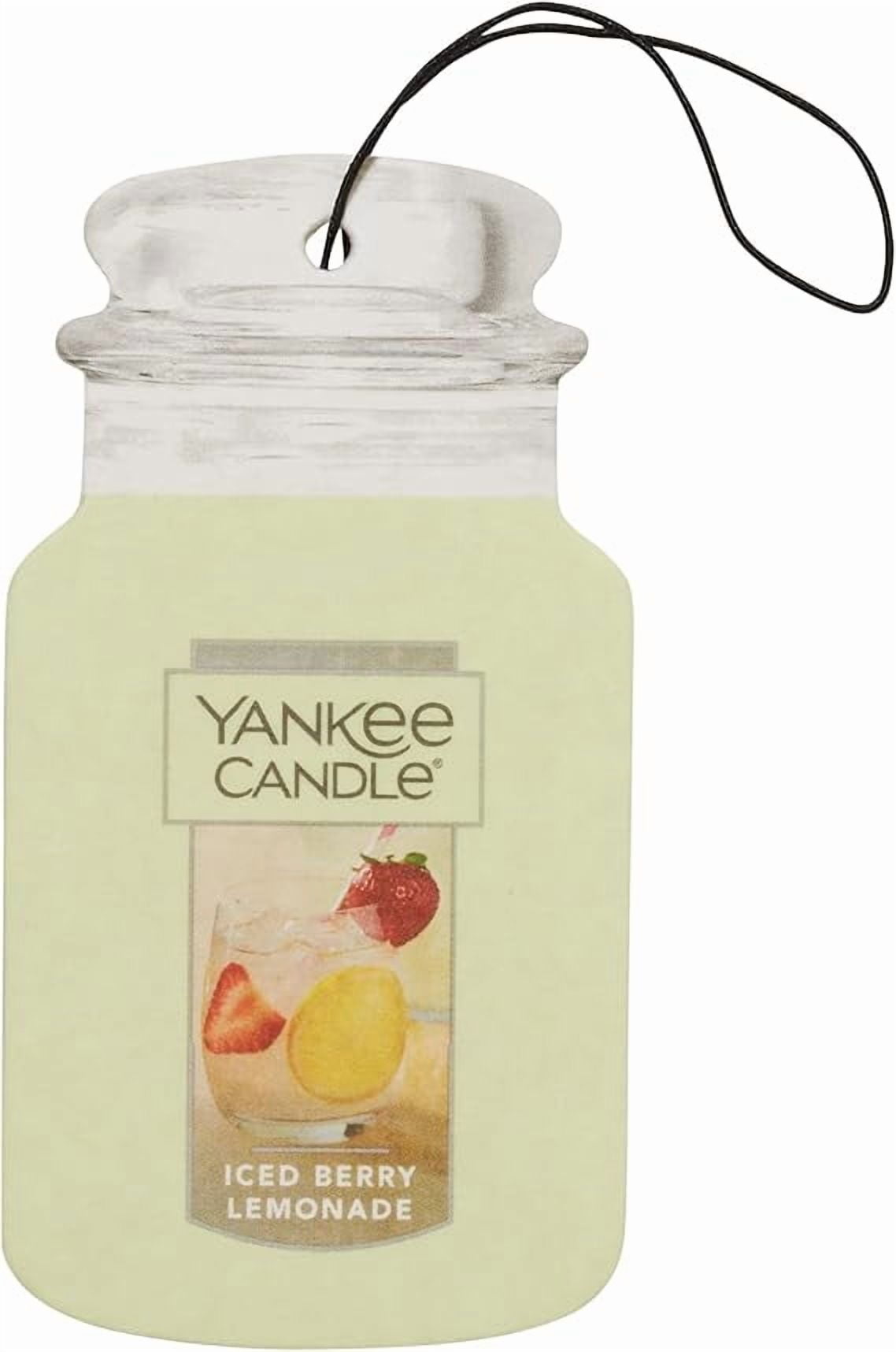 Yankee Candle Paper Car Jar, Air Freshener for Long Lasting Fragrance ...