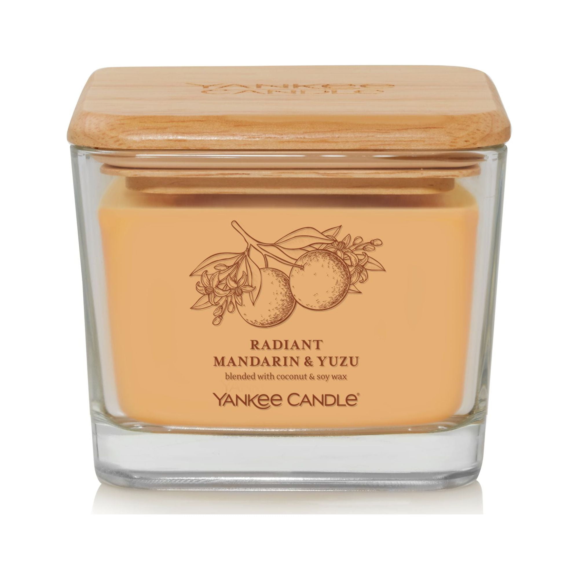 Yankee Candle Radiant Mandarin & Yuzu Well Living Collection Medium ...