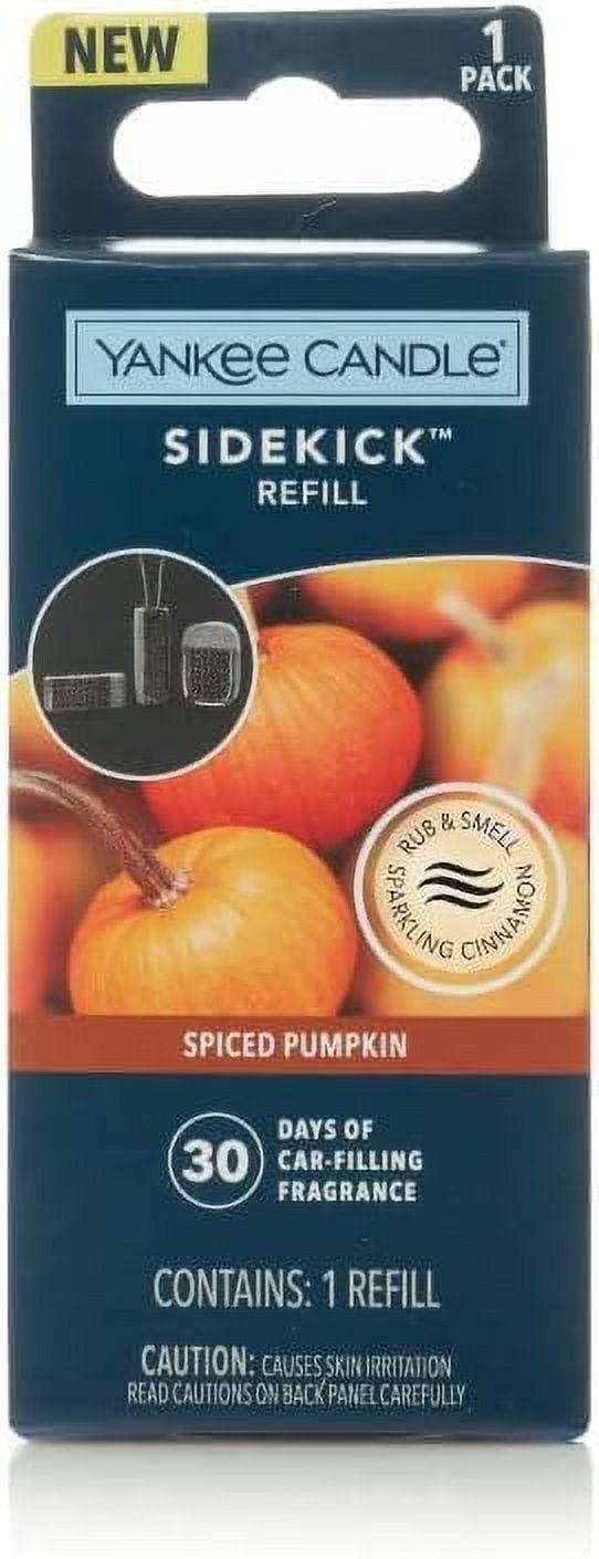 Yankee Candle SPICED PUMPKIN Car Powered Fragrance Diffuser Refill ...