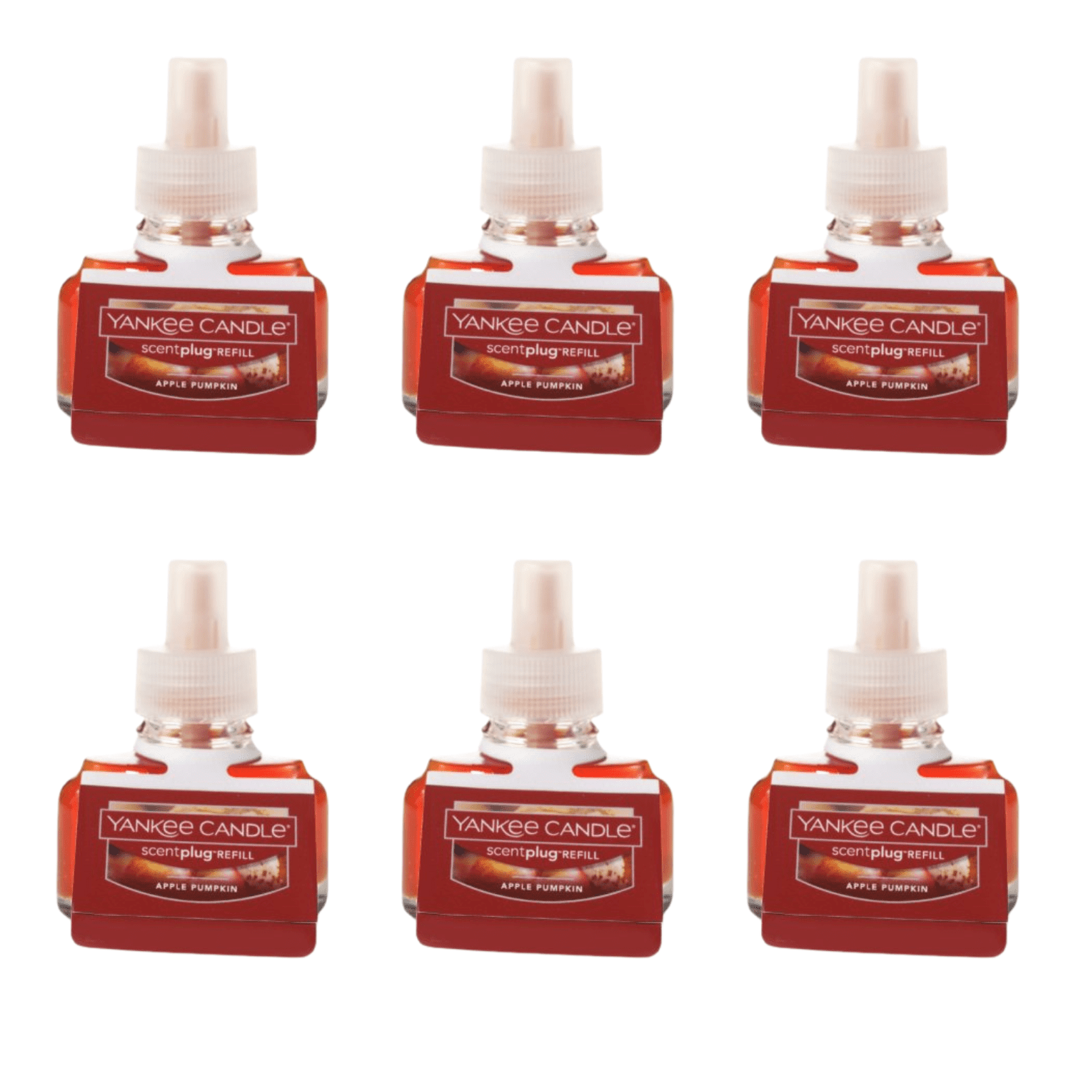 Yankee Candle Scent Plug Refill, Apple Pumpkin (Pack of 6) - Walmart.com