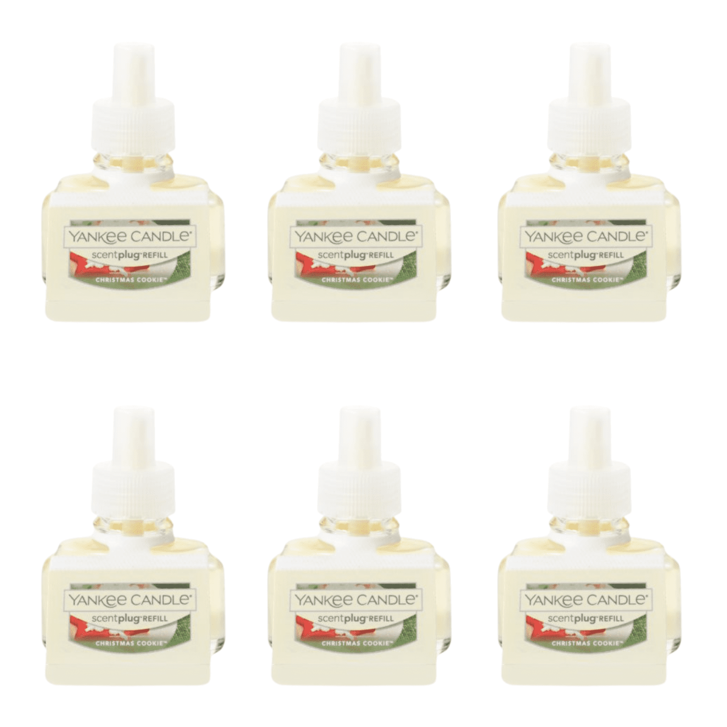 Yankee Candle Scent Plug Refill, Christmas Cookie (Pack of 6) - Walmart.com