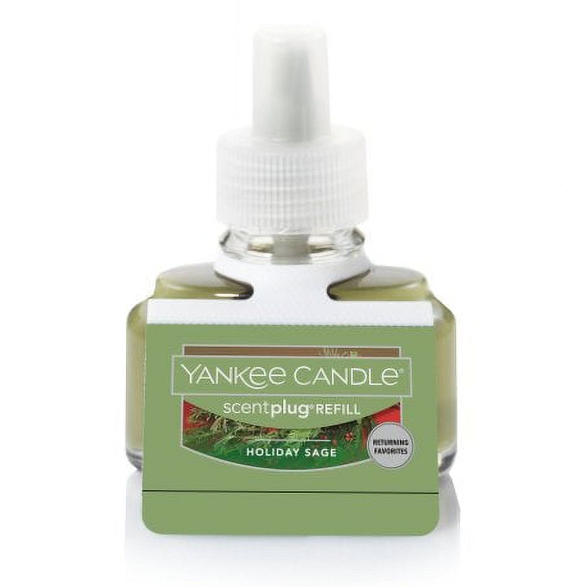 Yankee Candle Scent Plug Refill, Holiday Sage (Pack of 3) - Walmart.com