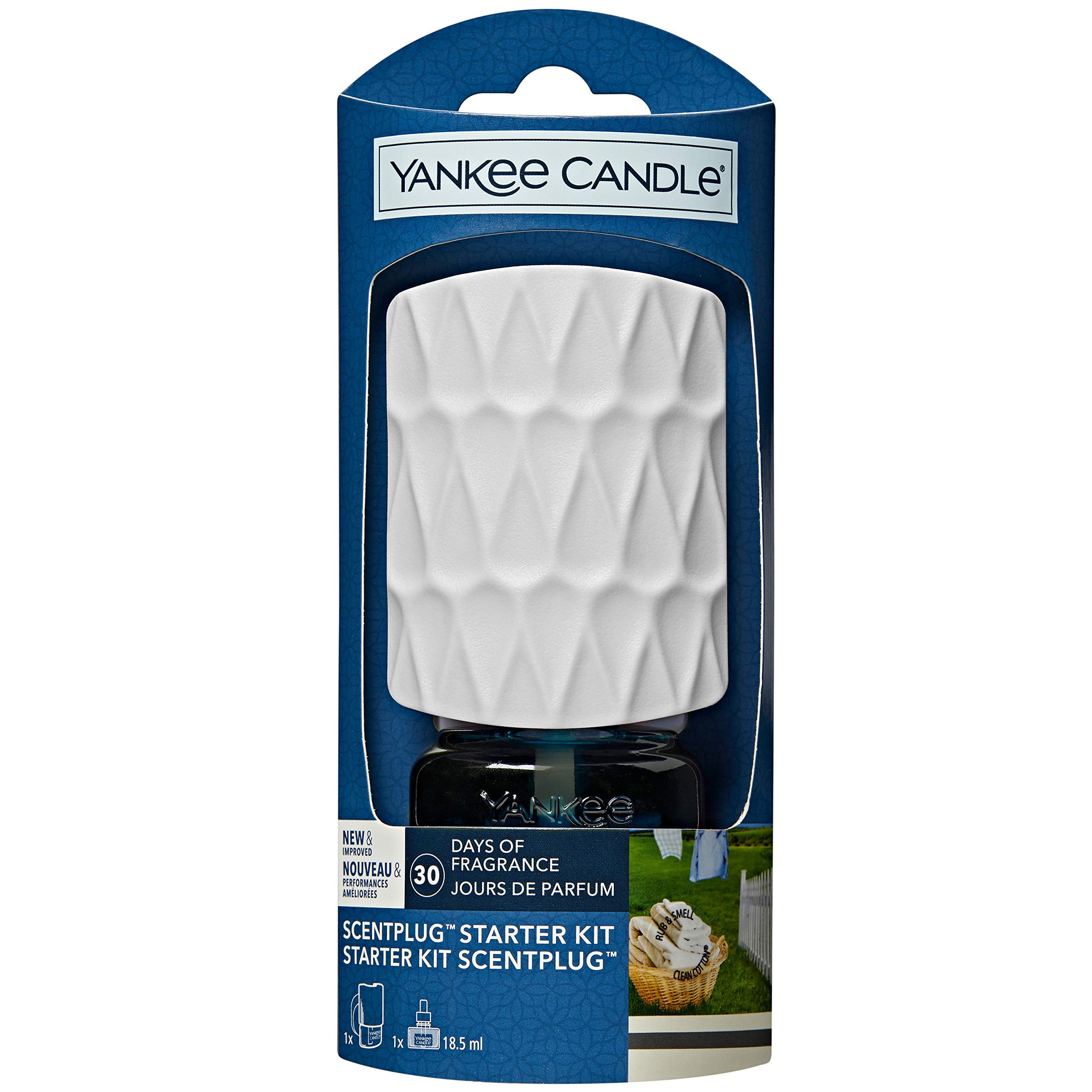 Yankee Candle ScentPlug Starter Kit | Clean Cotton Plug in Air ...