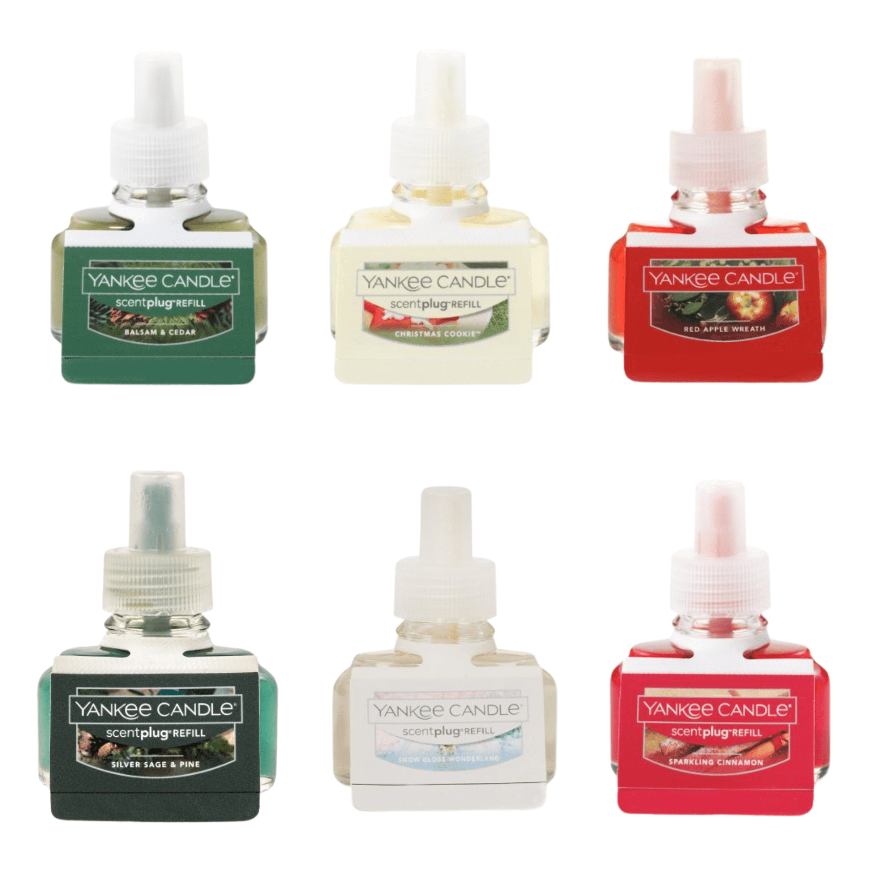 Yankee Candle Seasonal Splendor Electric ScentPlug Refills, Balsam ...