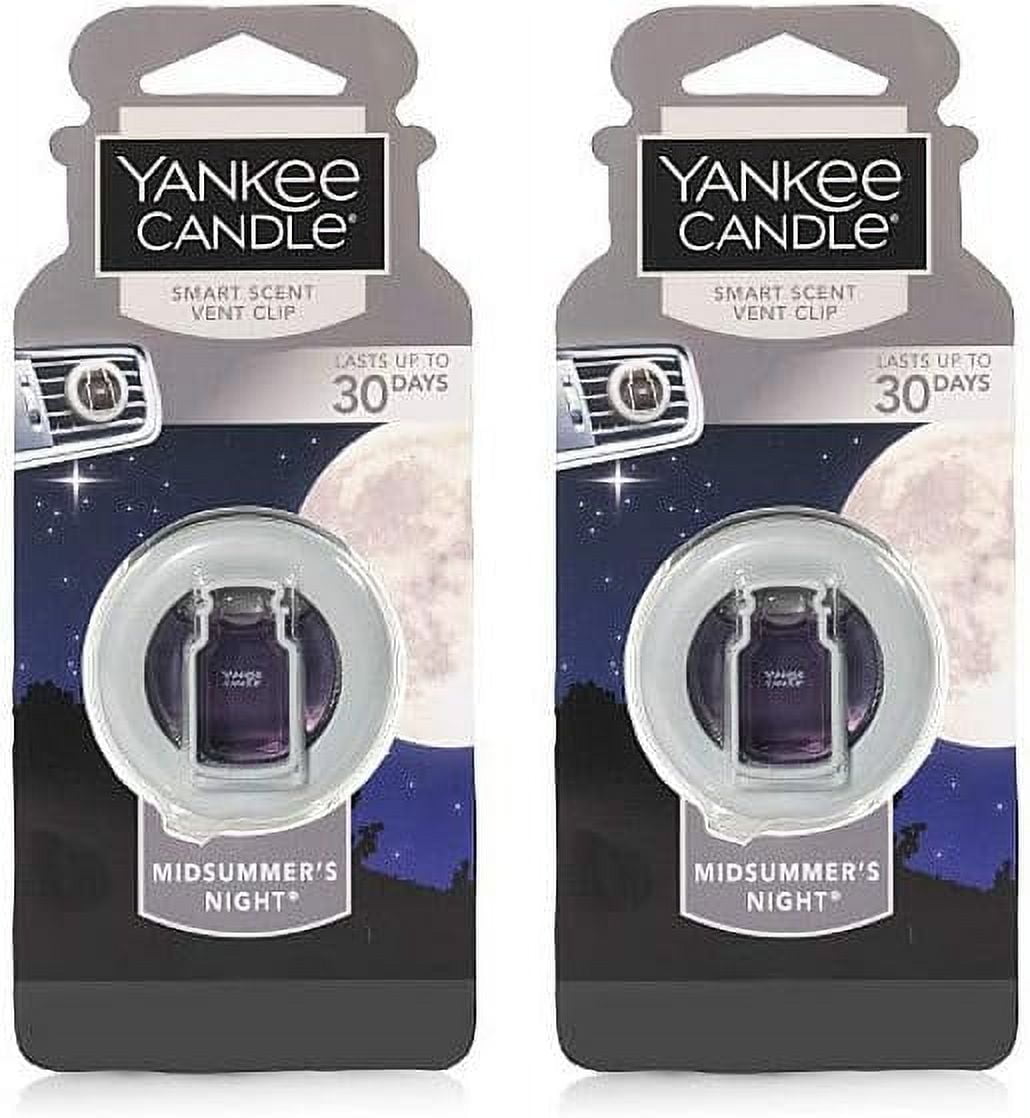 Yankee Candle Smart Scent Vent Clip Odor Neutralizing Car Air Freshener ...