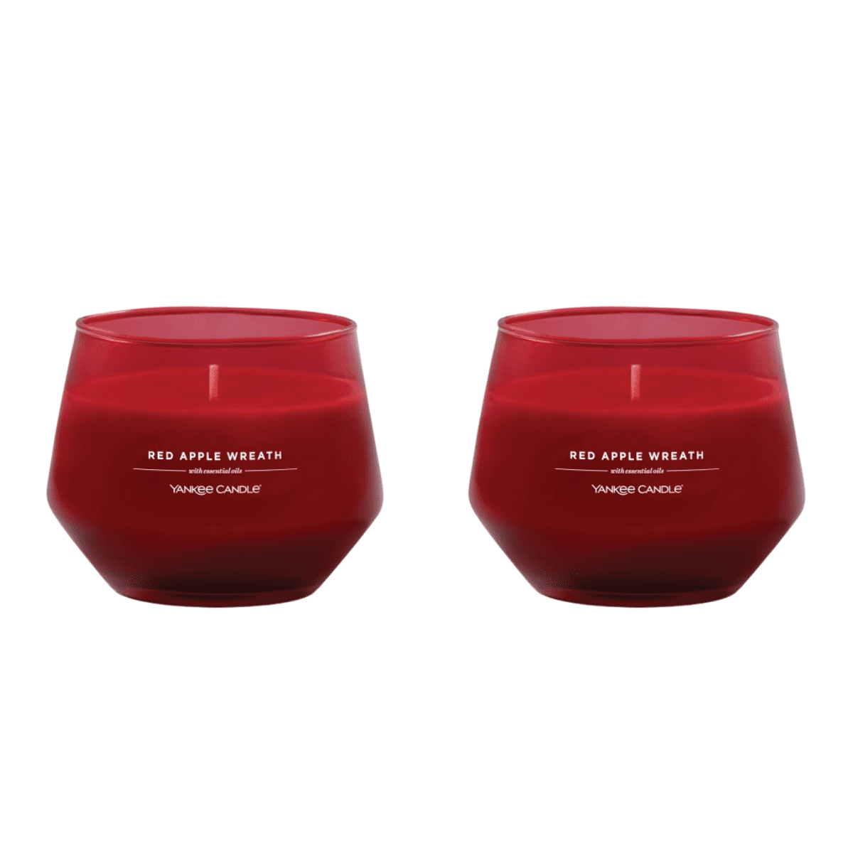 Yankee Candle Studio Candle with Essential Oils, Red Apple Wreath, 10 ...