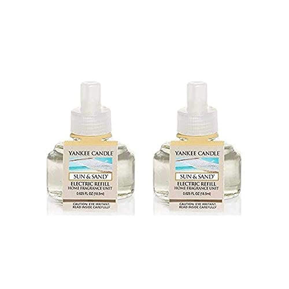 Yankee Candle Air Freshener, Sun and Sand Scentplug Refill, 2-Pack ...