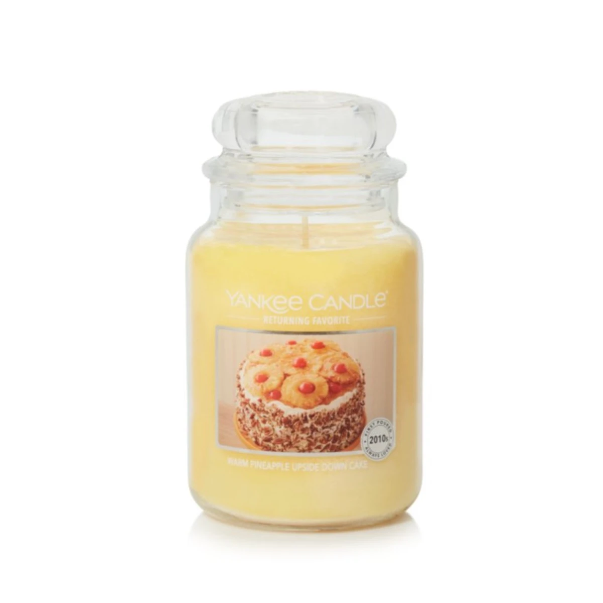 Yankee Candle Warm Pineapple Upside Down Cake Large Original Jar Candle ...