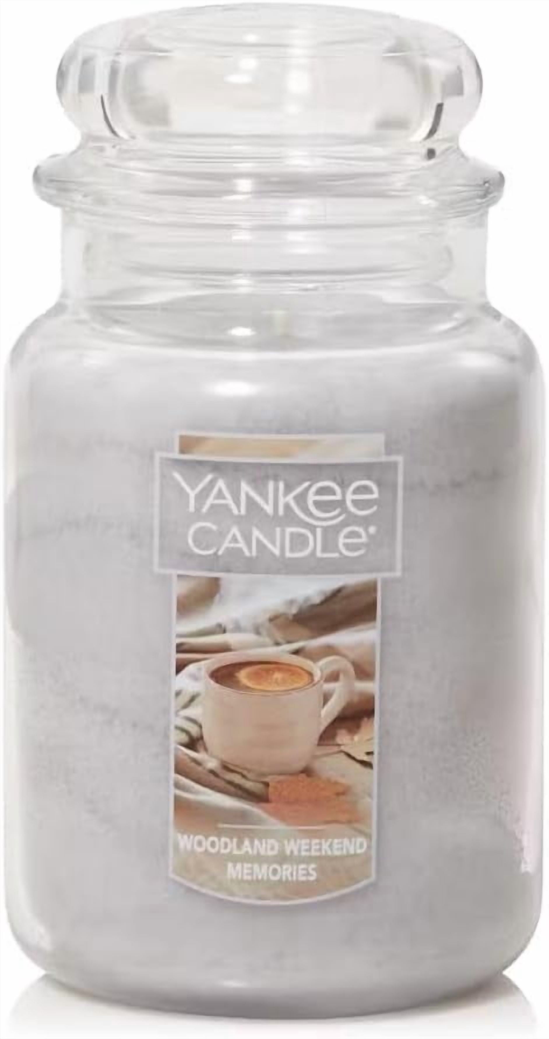 Yankee Candle Woodland Weekend Memories Large Classic Jar Candle 22 oz ...