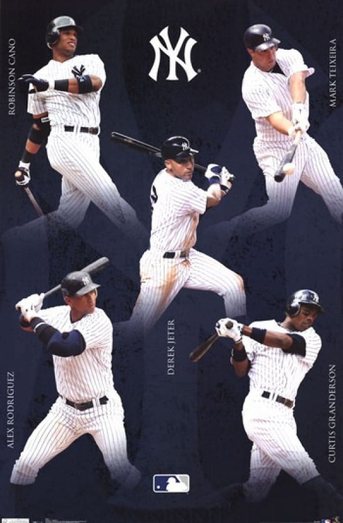 Yankees - Collage 12 Poster Print (24 x 36) - Walmart.com