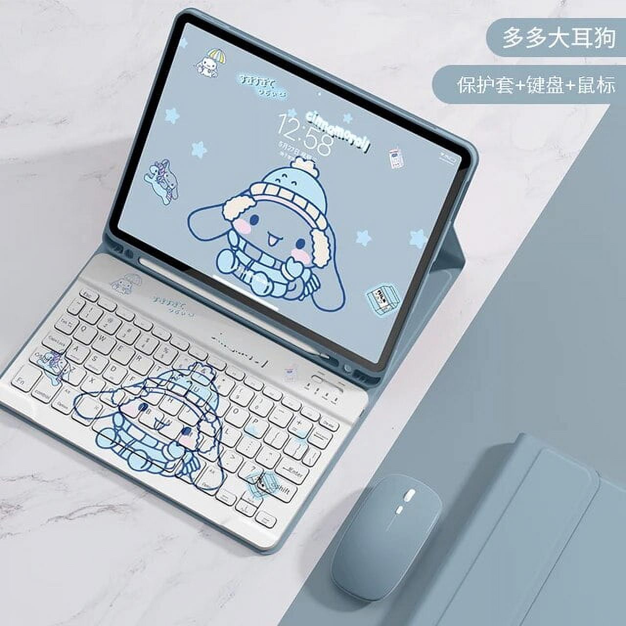 Yanluna Anime Kuromi Hellokittys Cinnamoroll Ipad Air5 Wireless ...