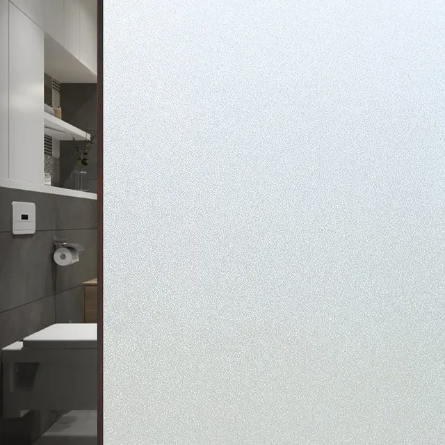 Yanluna Gray Matte Window Film Privacy Stained Glass Film Static Cling ...