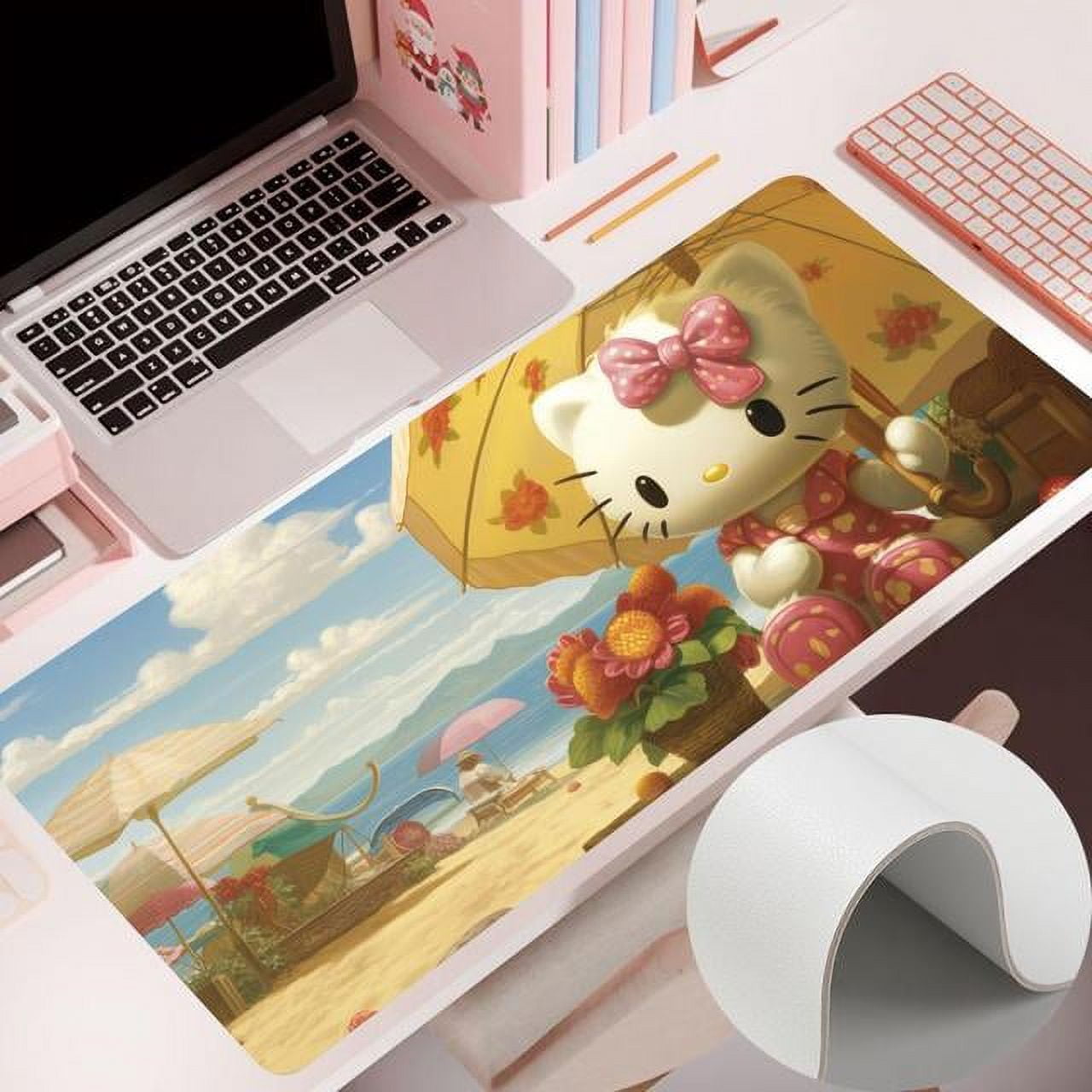 Yanluna Hello Cat K-Kitty Mouse Pad Mouse Pad 900×400MM Accessories ...