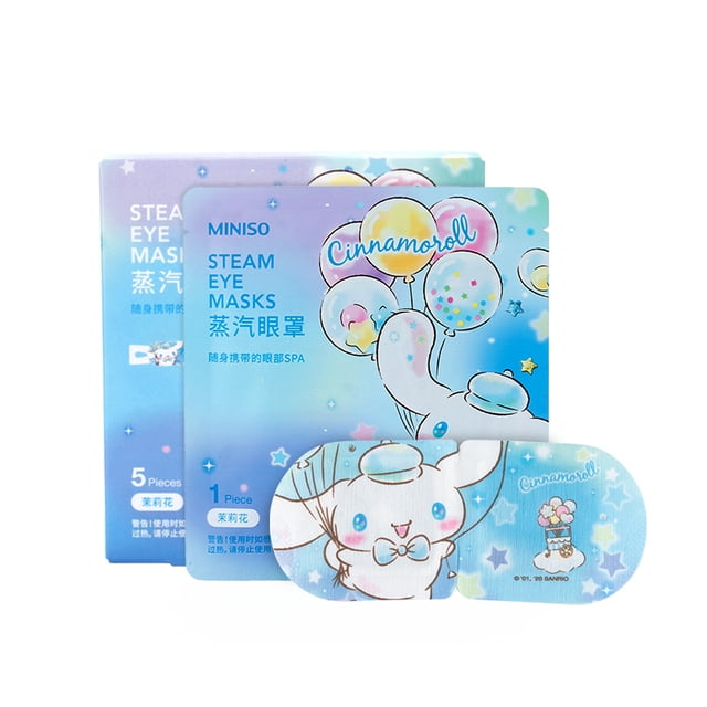Yanluna Hot Sanrio Steam Eye Mask Relieves Eye Fatigue Hot Apply Eye ...