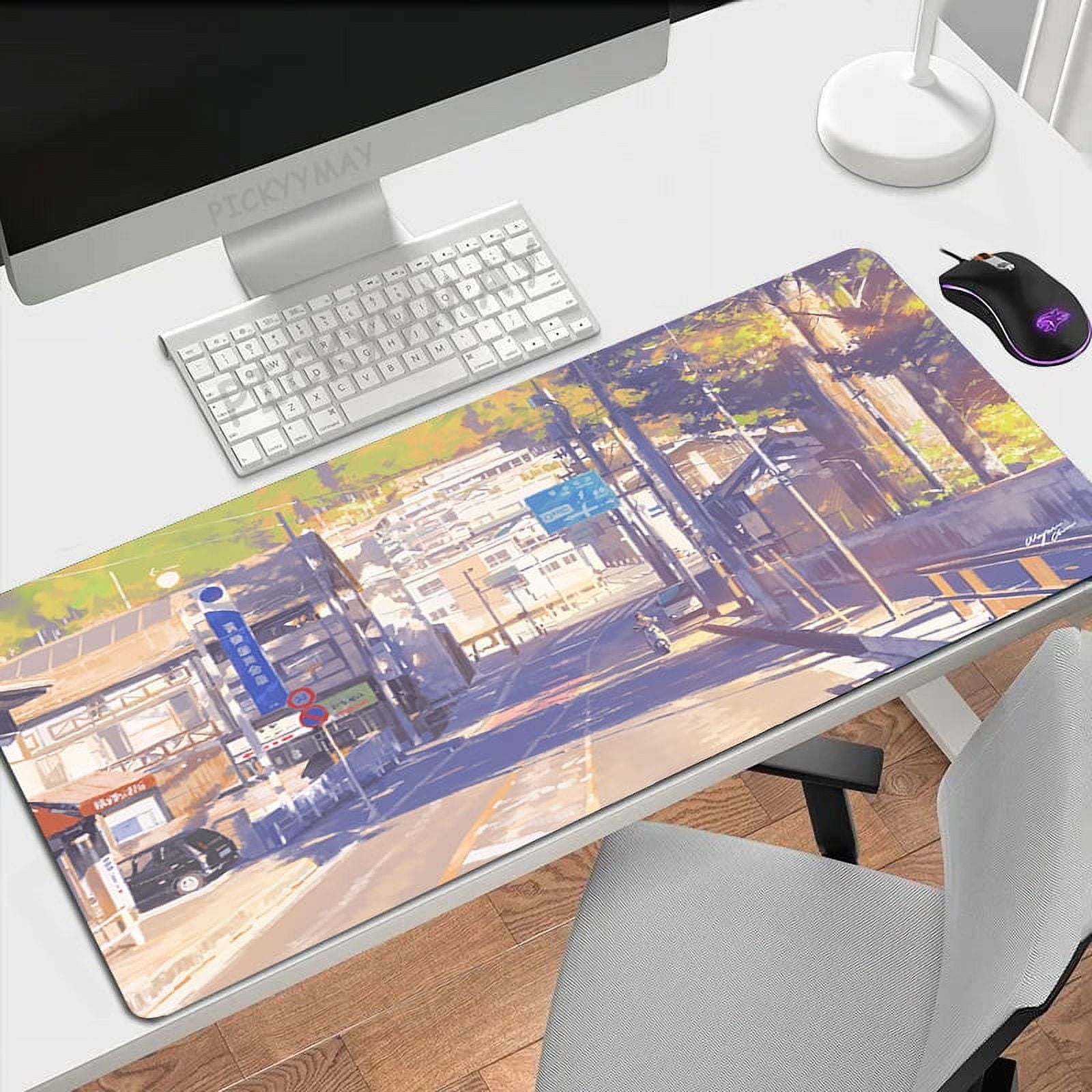 Yanluna Kawaii Large Mousepad Waterproof Gamer Mousepads 40x90cm ...