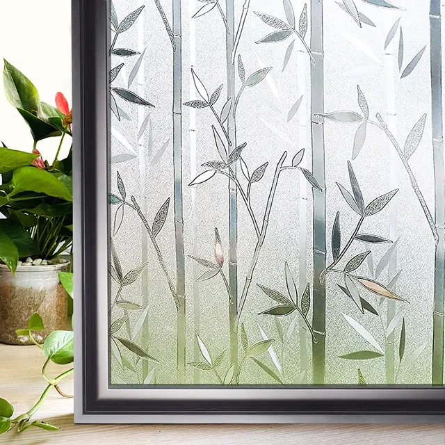 Yanluna More Styles 3D Rainbow Window Privacy Stained Glass Window Film ...