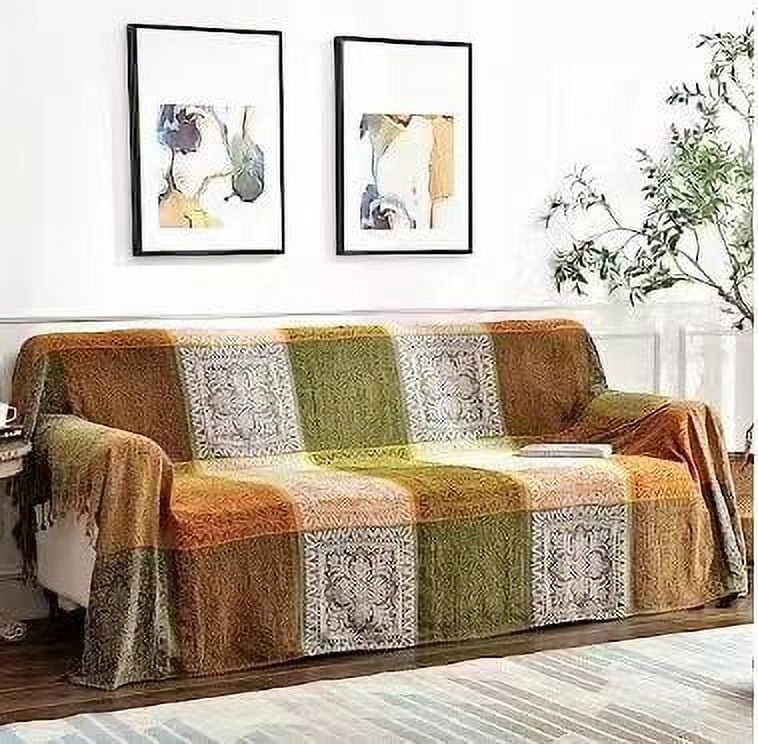 Yanluna New Mediterranean Nepal Shawl Blanket Sofa Towel Cover Blanket ...