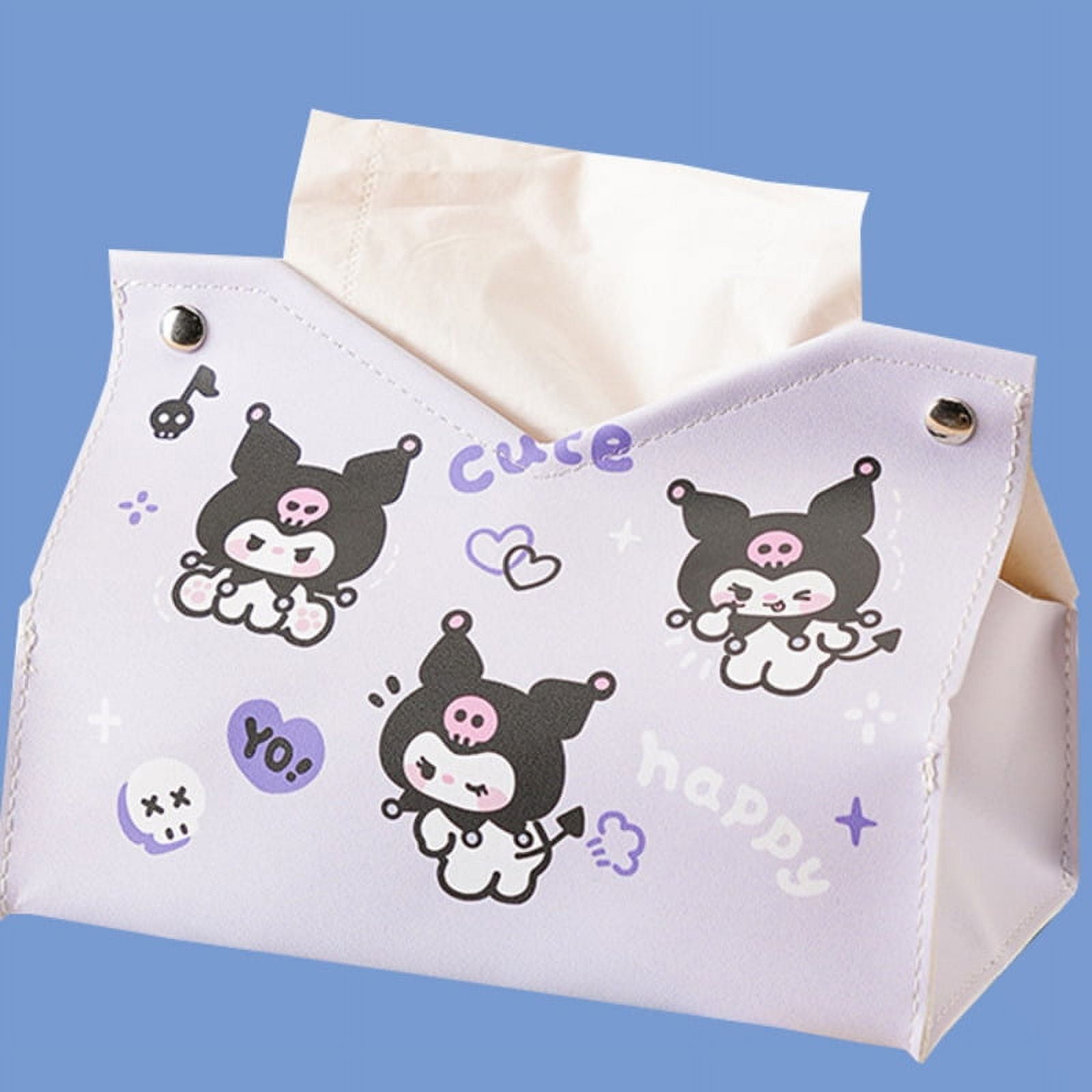 Yanluna New Sanrio Melody Kawaii Tissue Box Paper Towel Pochacco Living ...