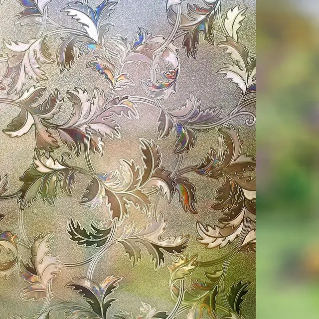 Yanluna Privacy Window Film Rainbow Window Cling 3D Decorative Window ...