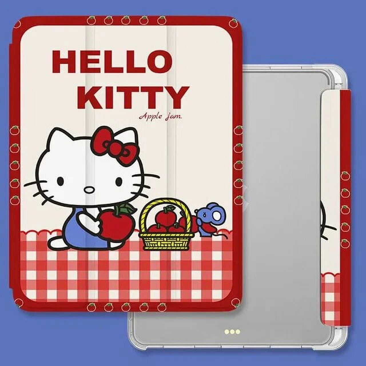 Yanluna Sanrio Anime Hello Kitty IPad Case 10.9 Inch Air 1 2 3 4 ...