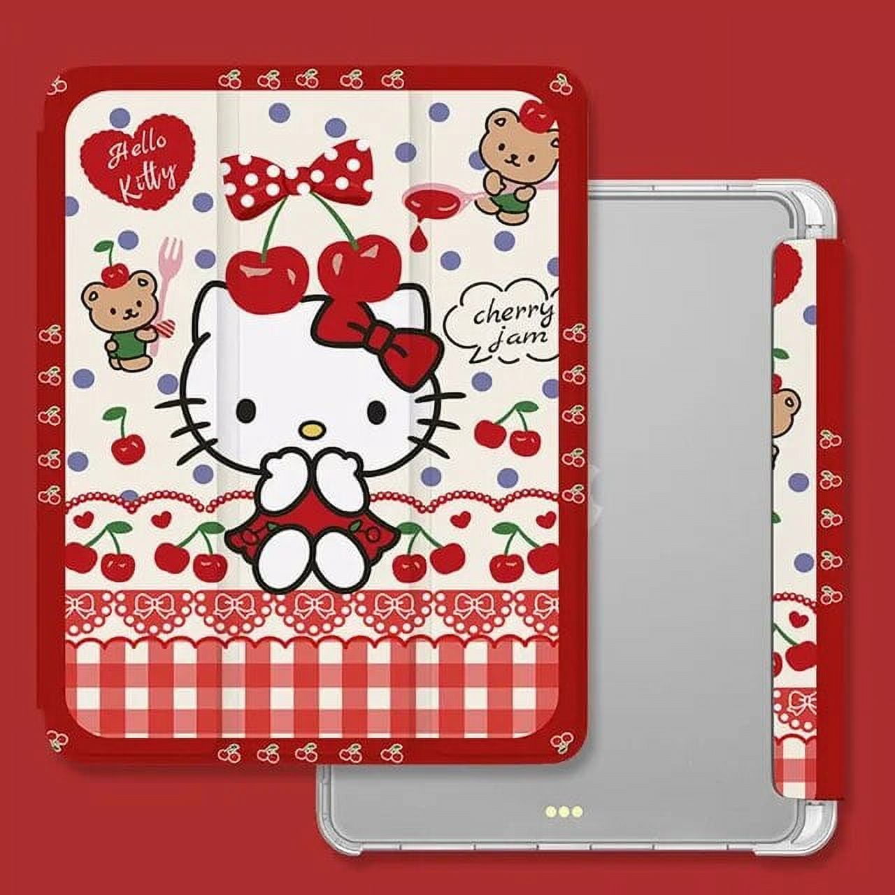 Yanluna Sanrio Anime Hello Kitty IPad Case 10.9 Inch Air 1 2 3 4 ...