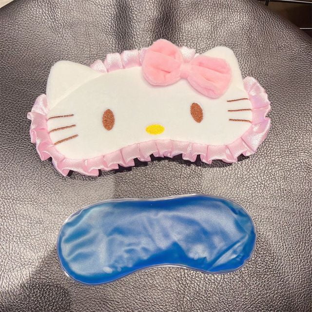 Yanluna Sanrio Hello Kitty Eye Mask Anime Figure Kuromi My Melody ...