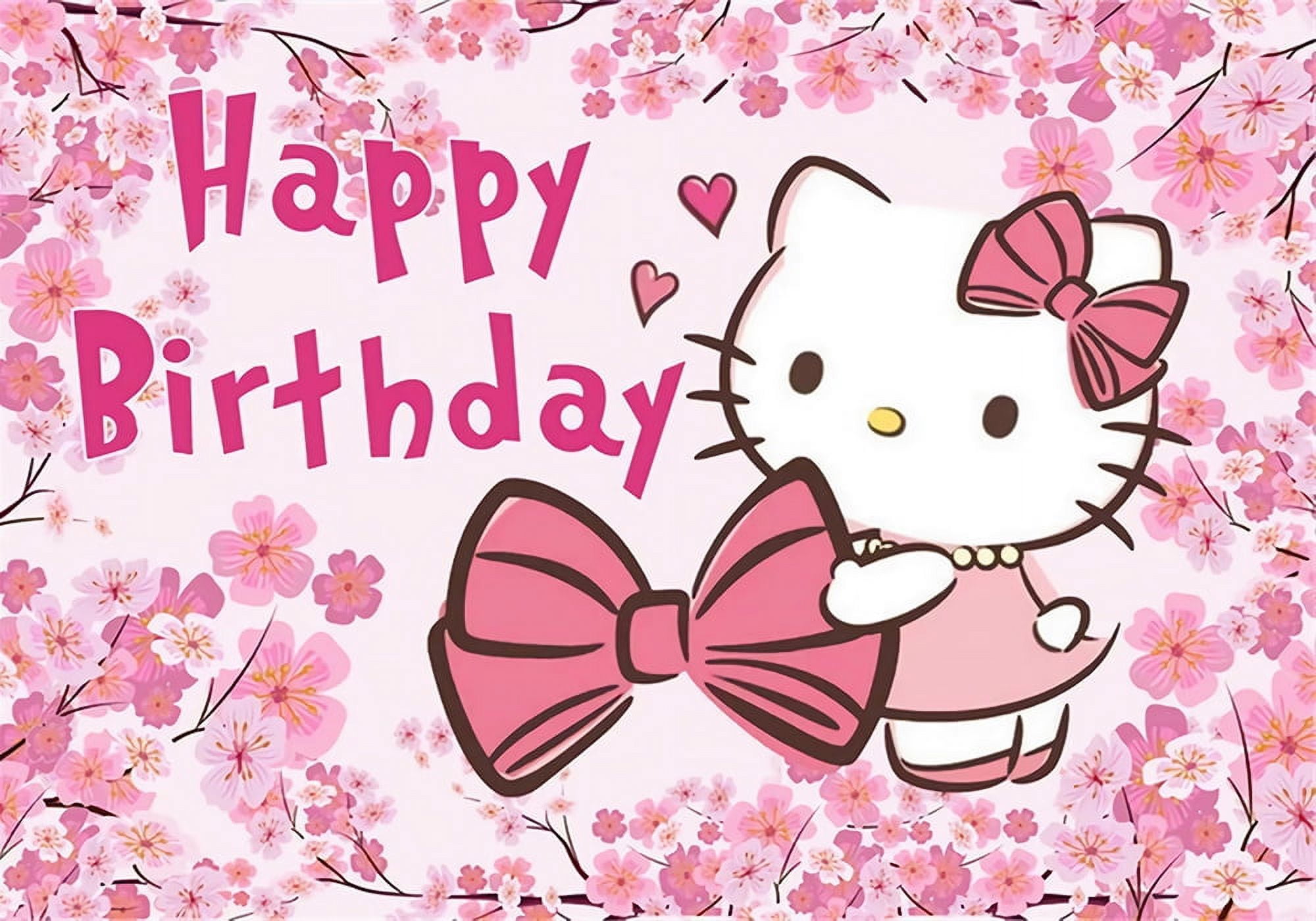 Hello Kitty Happy Birthday Wallpaper