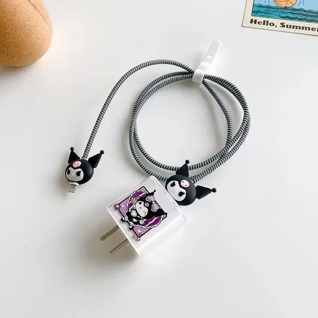 Yanluna Sanrio Pochacco Charger Protective Cover Kawaii Anime Cartoon ...