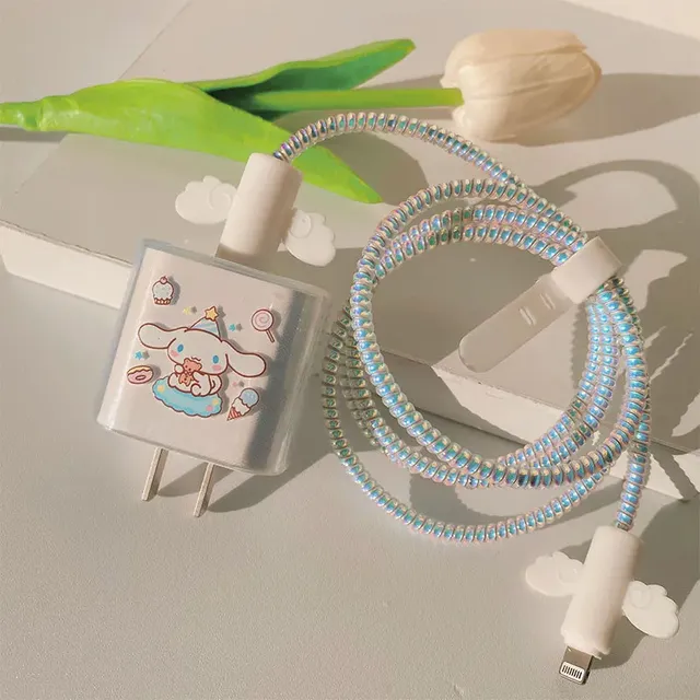 Yanluna Sanrio Pochacco Charger Protective Cover Kawaii Anime Cartoon ...