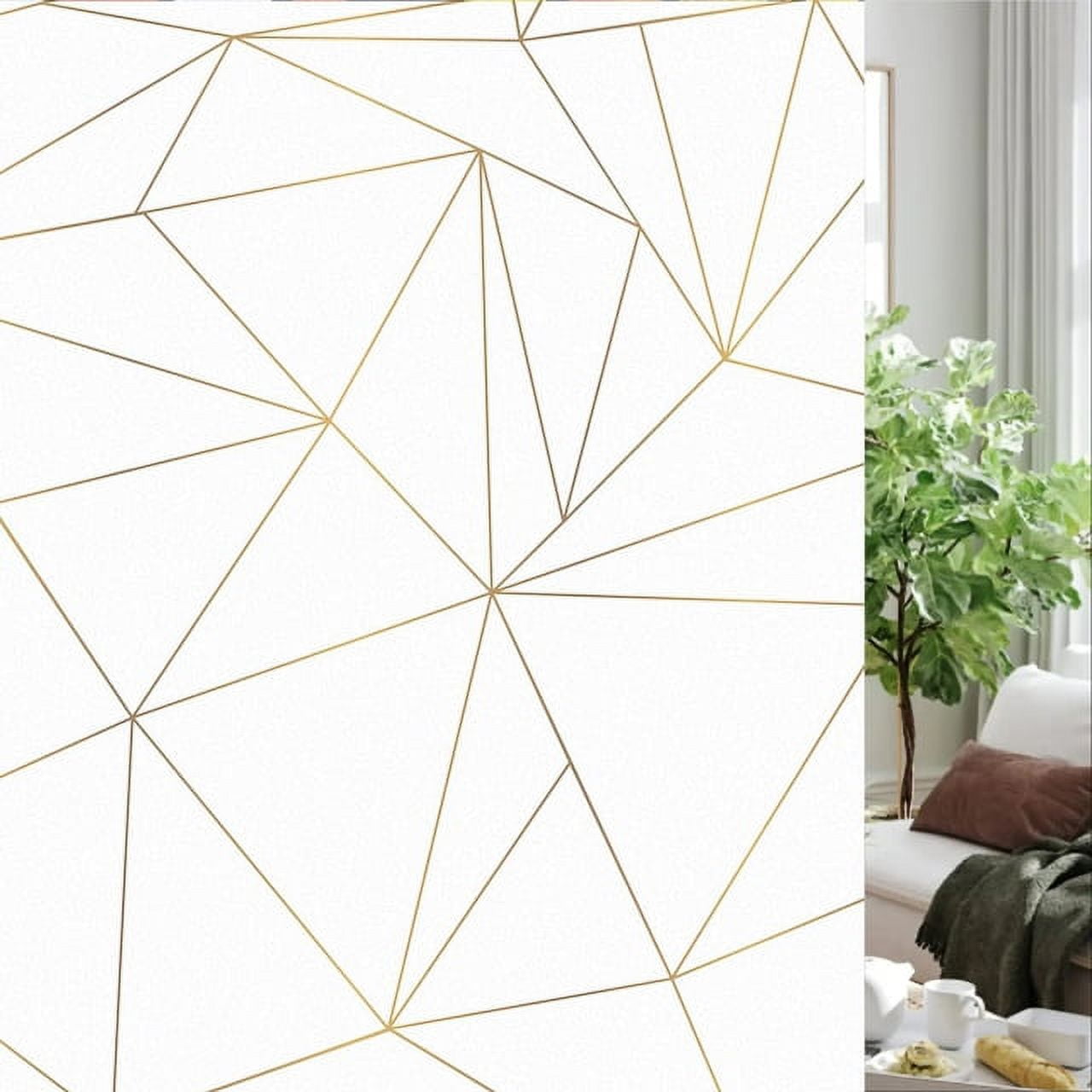 Yanluna Wide 75/90 Cm Stained Glass Privacy Window Film Frosted Solar ...