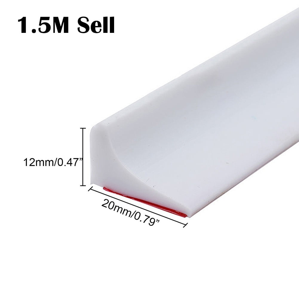 Yannee 1.5M Retention Water Barrier Strip Dry &Wet Separation Silicone ...