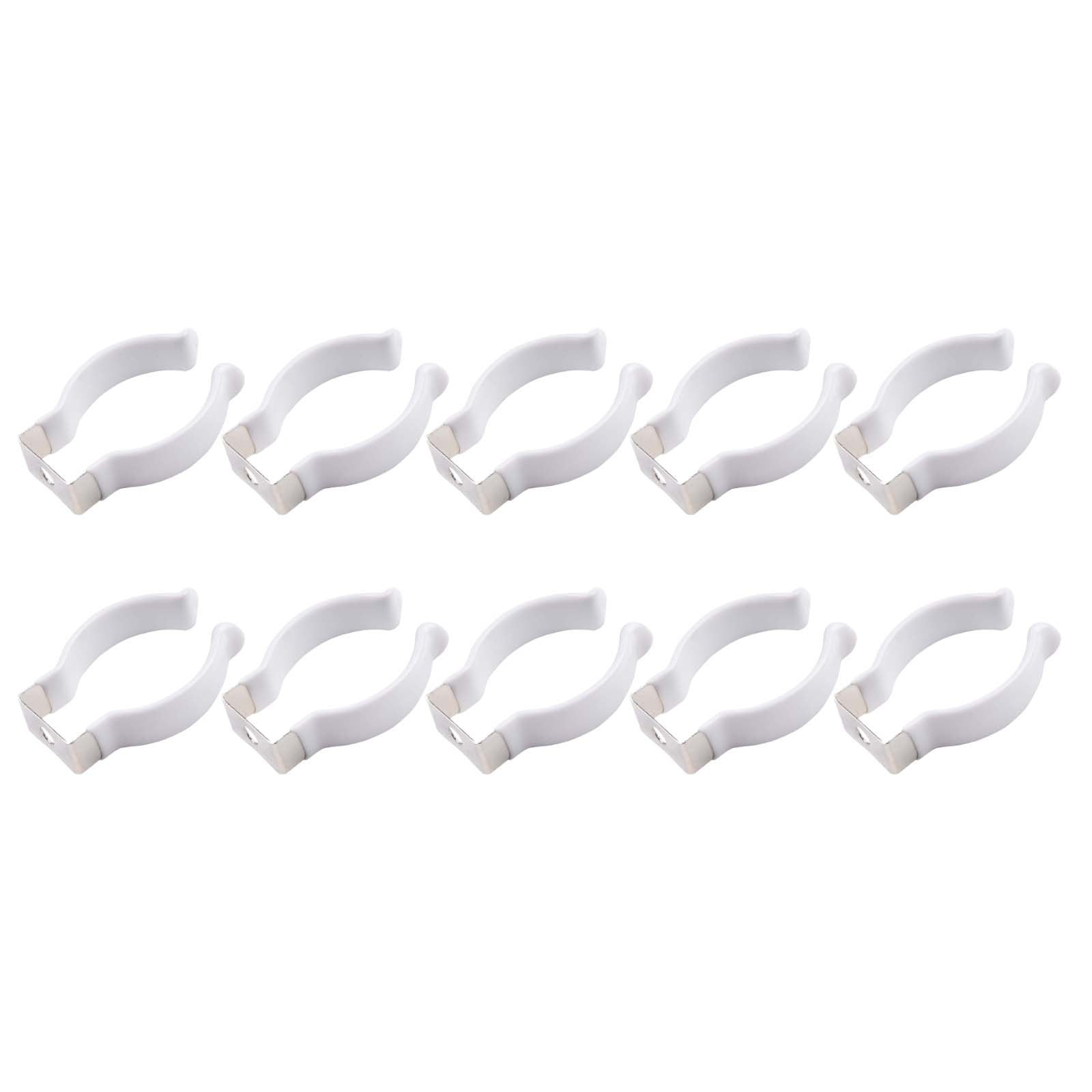 Yannee 10 Pcs Spring Terry Clip Spring Clip Narrow Base Tool Heavy Duty ...