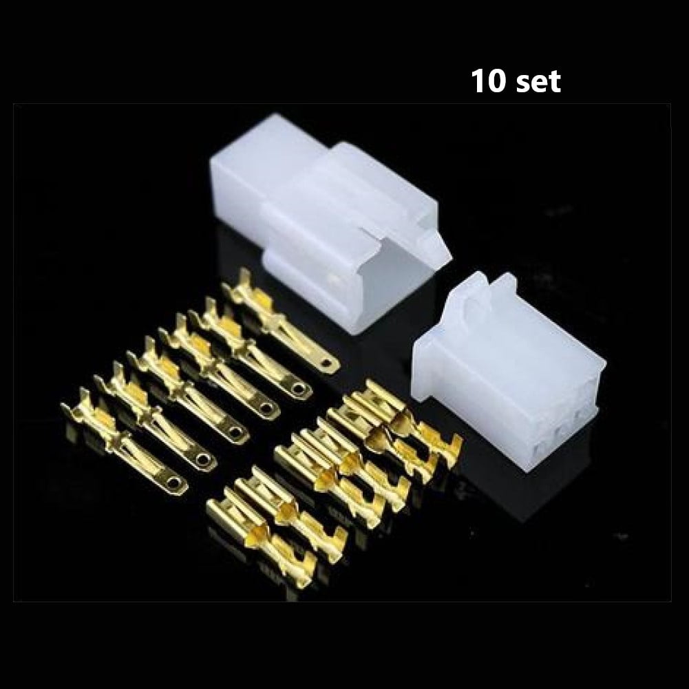 Yannee 10 Sets of 2.8mm Motorcycle Male and Female Terminal Car ...
