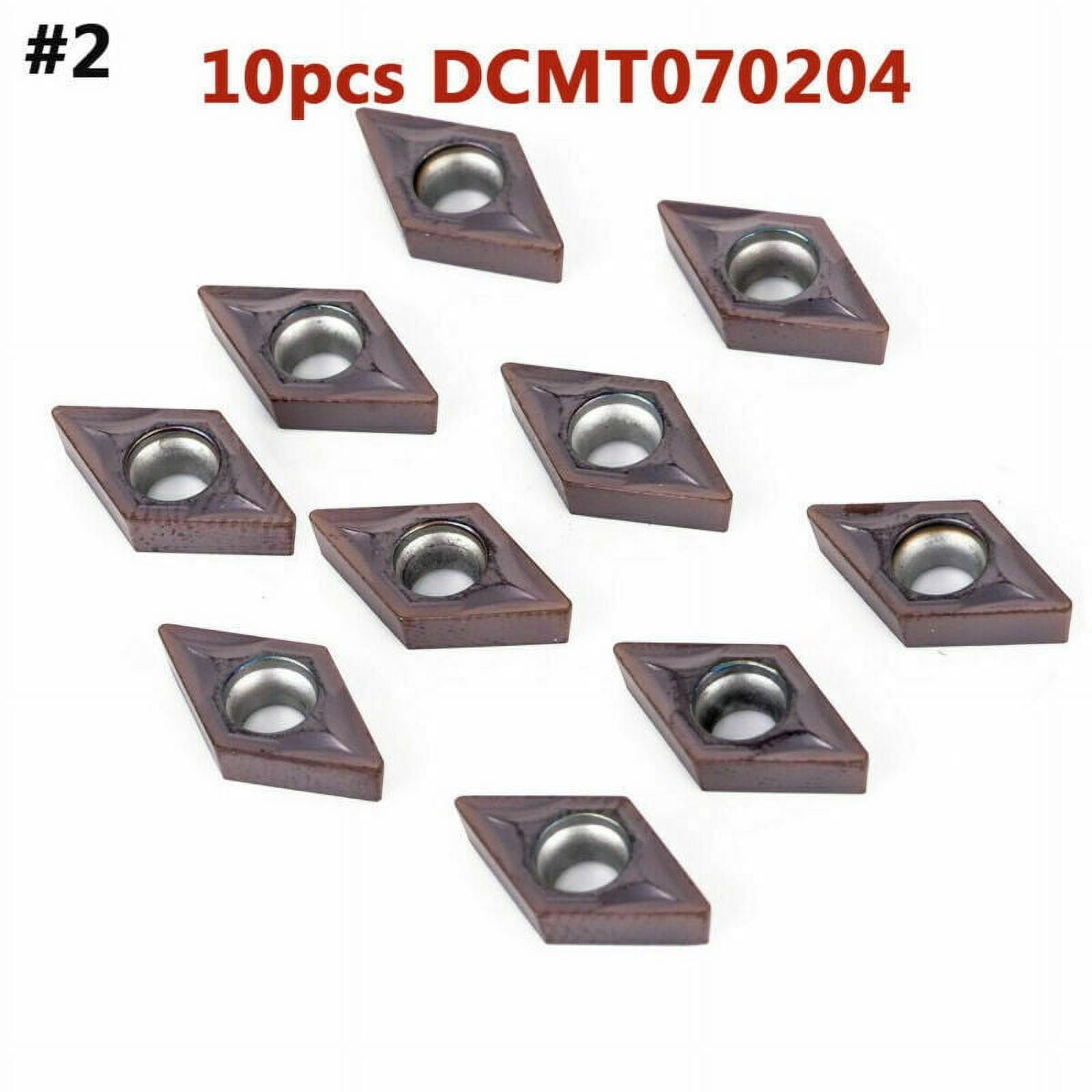 Yannee 10 Pcs 40 Types CNC Carbide Tips Inserts Blade Cutter Lathe ...