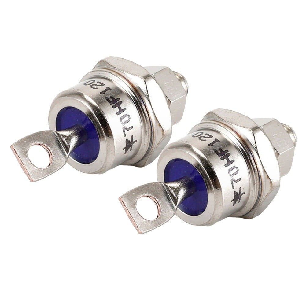 Yannee 2Pc 85A/40A/25A 1200V Positive Cathode/Negative Anode Stud Mount ...