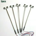 Yannee 5 Pcs Model Railway Paddock Lamp Stadium Street Light LED Lights ...