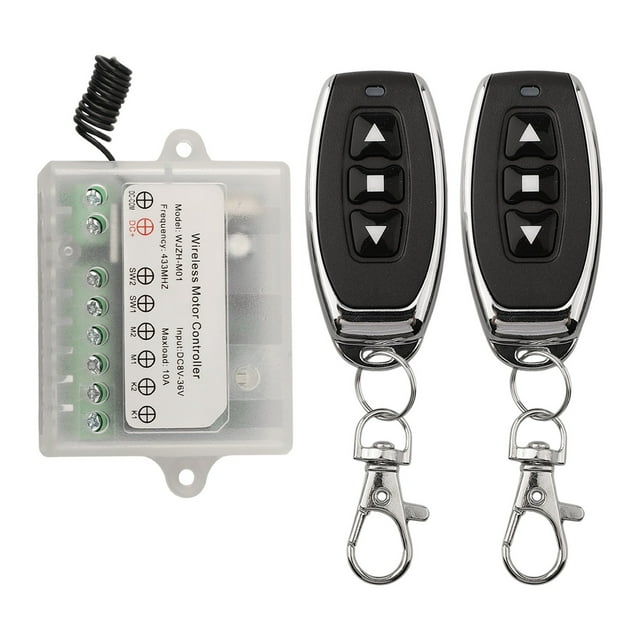 Yannee DC Motor Remote for Control Switch Forward and Reverse Rotation ...
