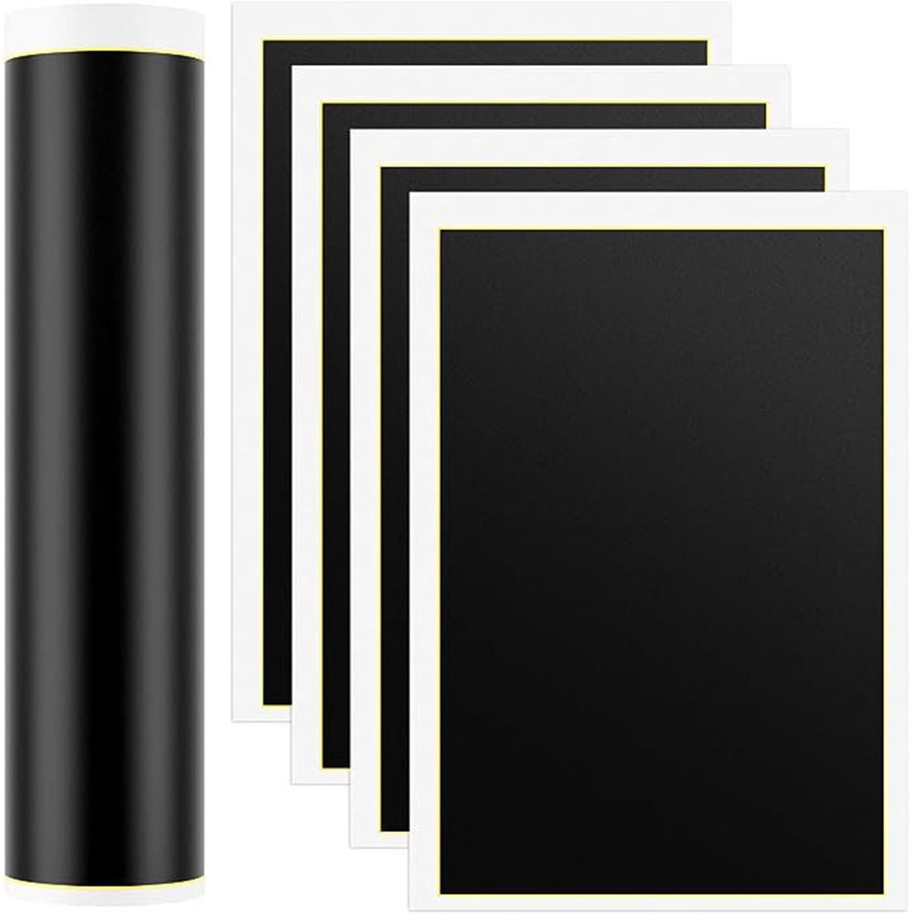 Yannee Fiber Engraving Marking Paper Black /Color Marking Paper with Scraper for Glass - Walmart.com