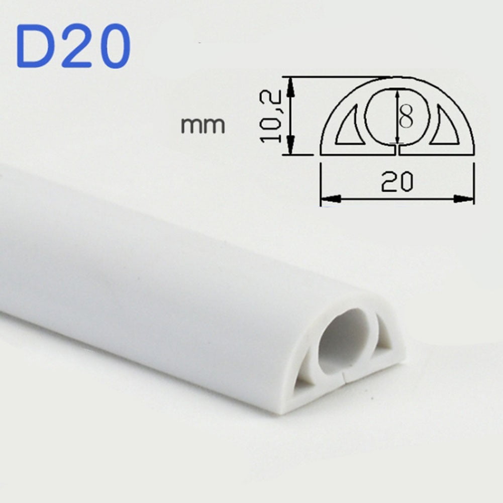 Yannee Floor Cord Cover Extension Wiring Duct Protector Power Cable ...