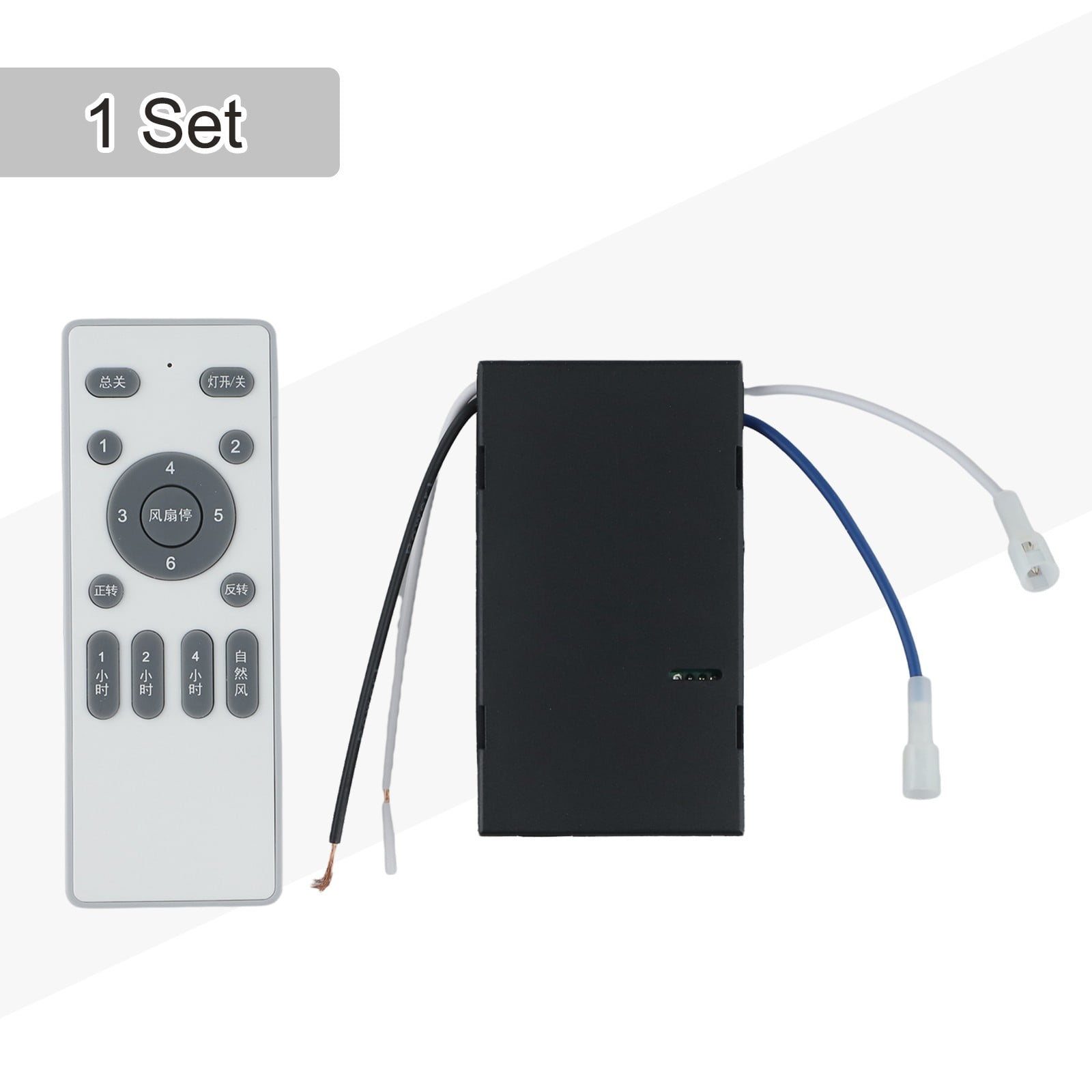 Yannee Frequency Conversion Ceiling Fan Light Remote Control Receiver ...