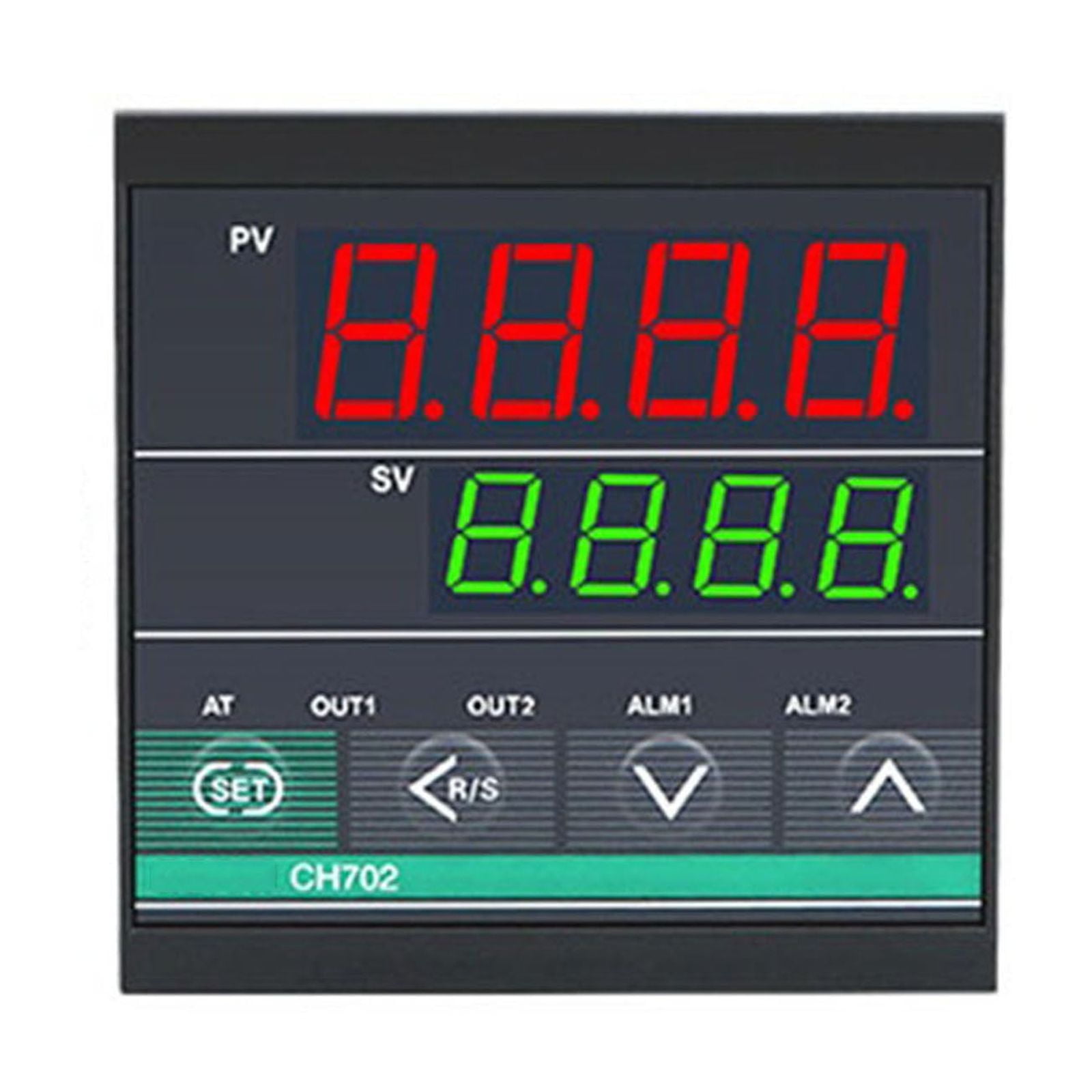 Yannee Intelligent Thermostat CH702 Relay/ for SSR 2 Output 2 Alarm PID Temperature Control ...