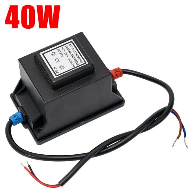 Yannee LED Transformer 24 V Power Supply AC/AC, Outdoor Power Supply ...
