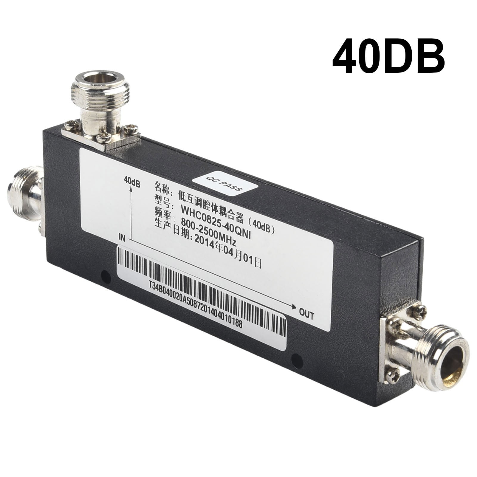 Yannee N-Type Female RF Coaxial Directional Coupler 800-2500MHz 200W ...