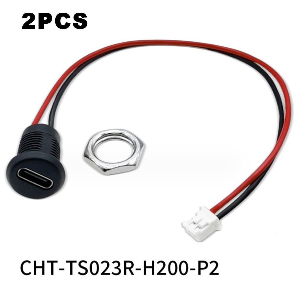 Yannee PH2 0 Nut Snap Lock Plate Charging Socket with USB and Type C ...