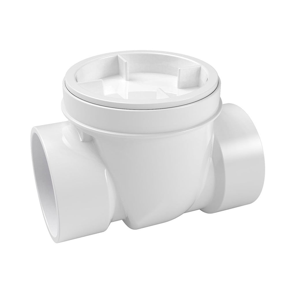 Yannee PVC Backwater Valve Drainage Anti-backflow Valve to Prevent ...