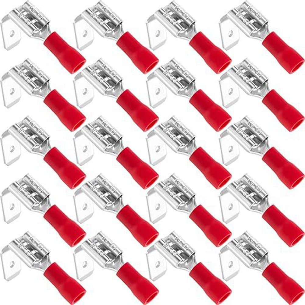 Yannee Piggyback Spade Connectors Quick Disconnect Female/Male Cable ...