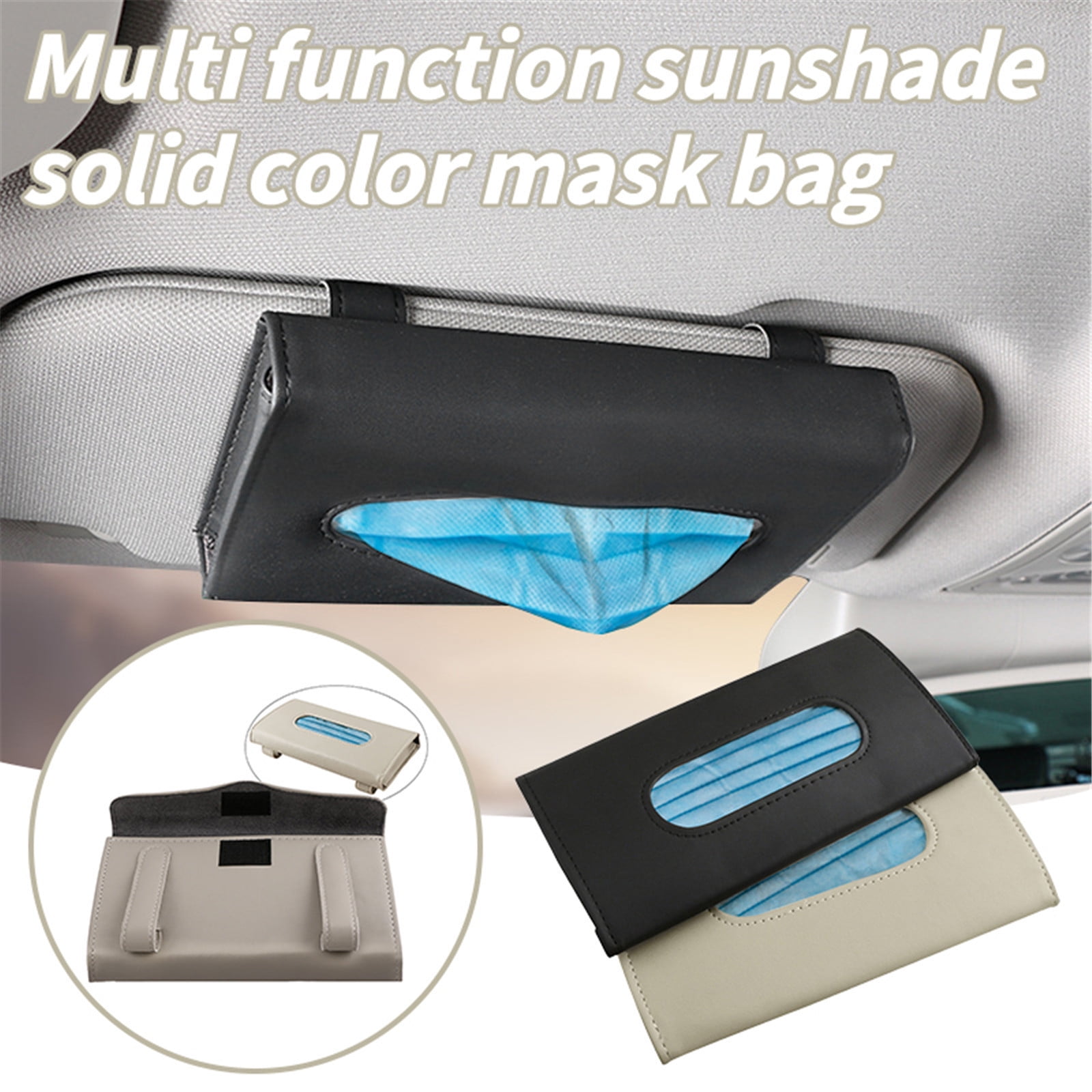 Yannianjz under $5 2Pcs Car Storage Box, Draw Type Plastic Storage Box ...