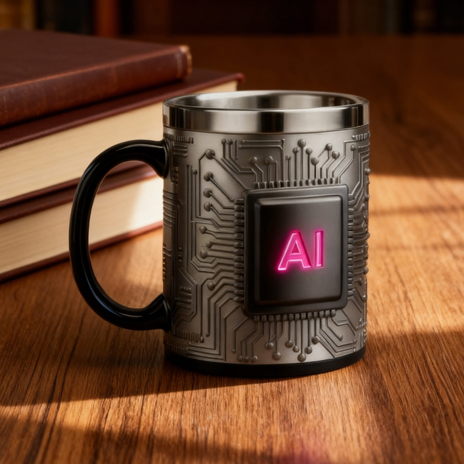 Yannianjz under $5 Stainless Steel Coffee Mug, Creative Technology ...