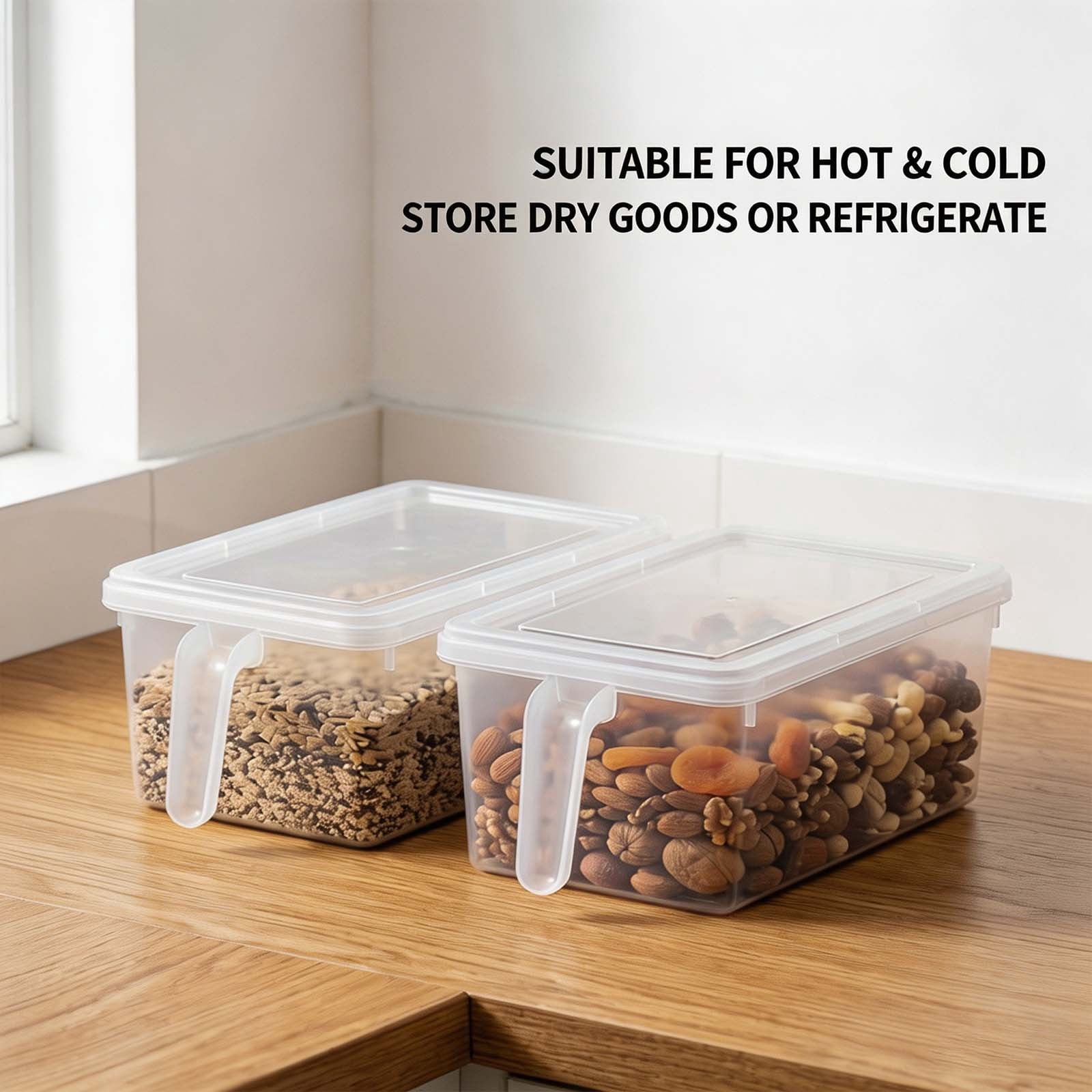 Yannianjz Airtight Kitchen Storage Drawer, BPA-Free Refrigerator ...